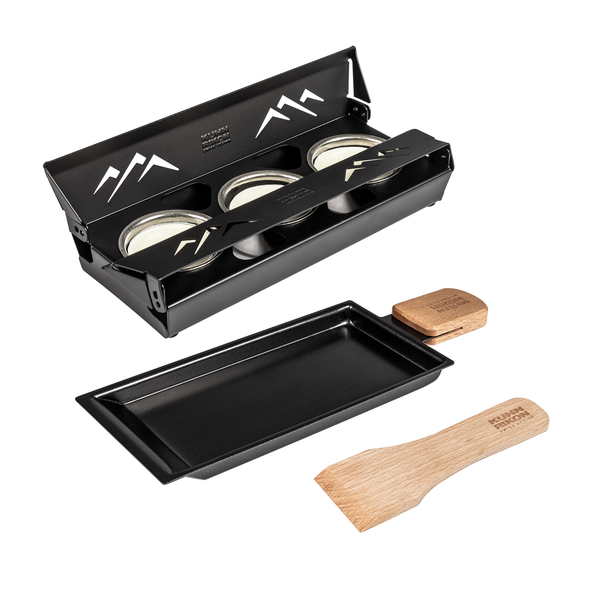 Raclette Set Mini Berge schwarz – le menu Shop